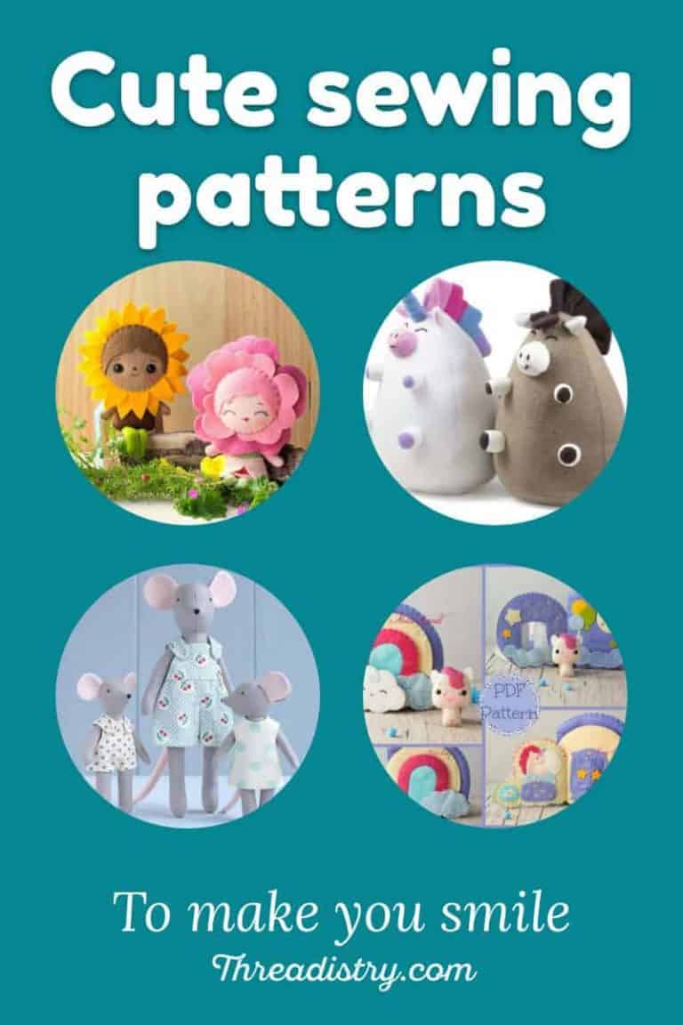 Cute Sewing Patterns to make you smile