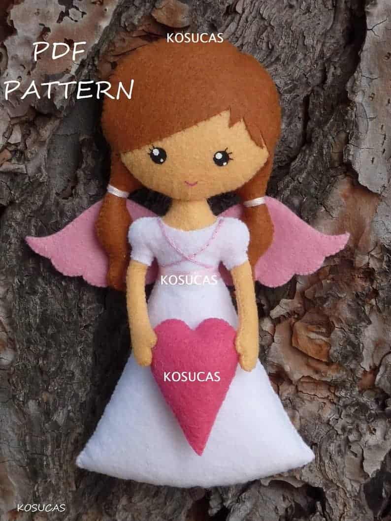 Sweetest Christmas Angel sewing patterns