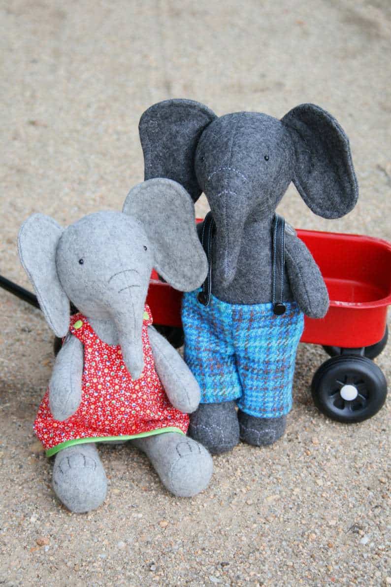 Never forget with the best Elephant Sewing Patterns