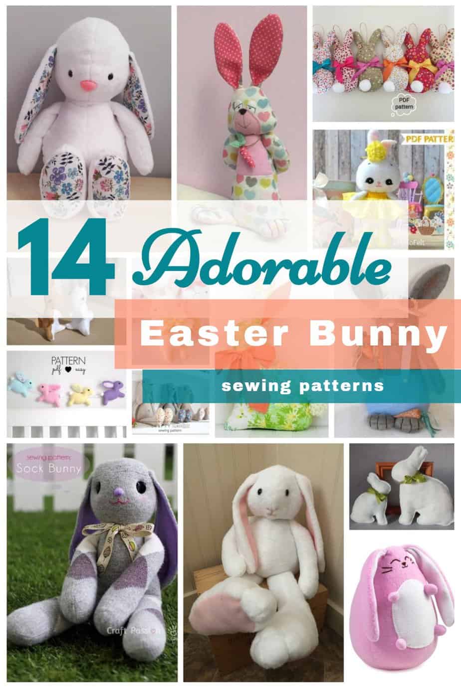 Get Hopping with Easter Bunny Patterns to Sew