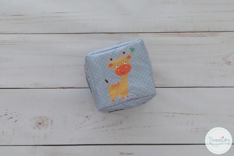 How to sew a cube - quick and easy sewing tutorial