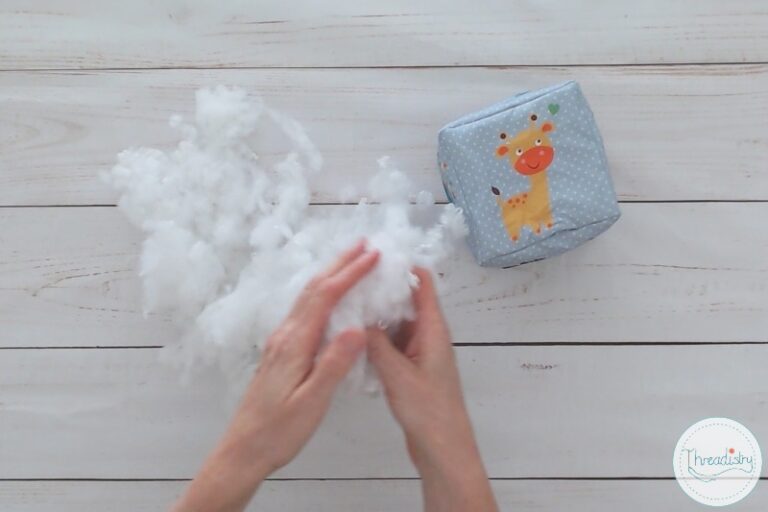 How to sew a cube - quick and easy sewing tutorial