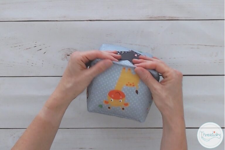 How to sew a cube - quick and easy sewing tutorial