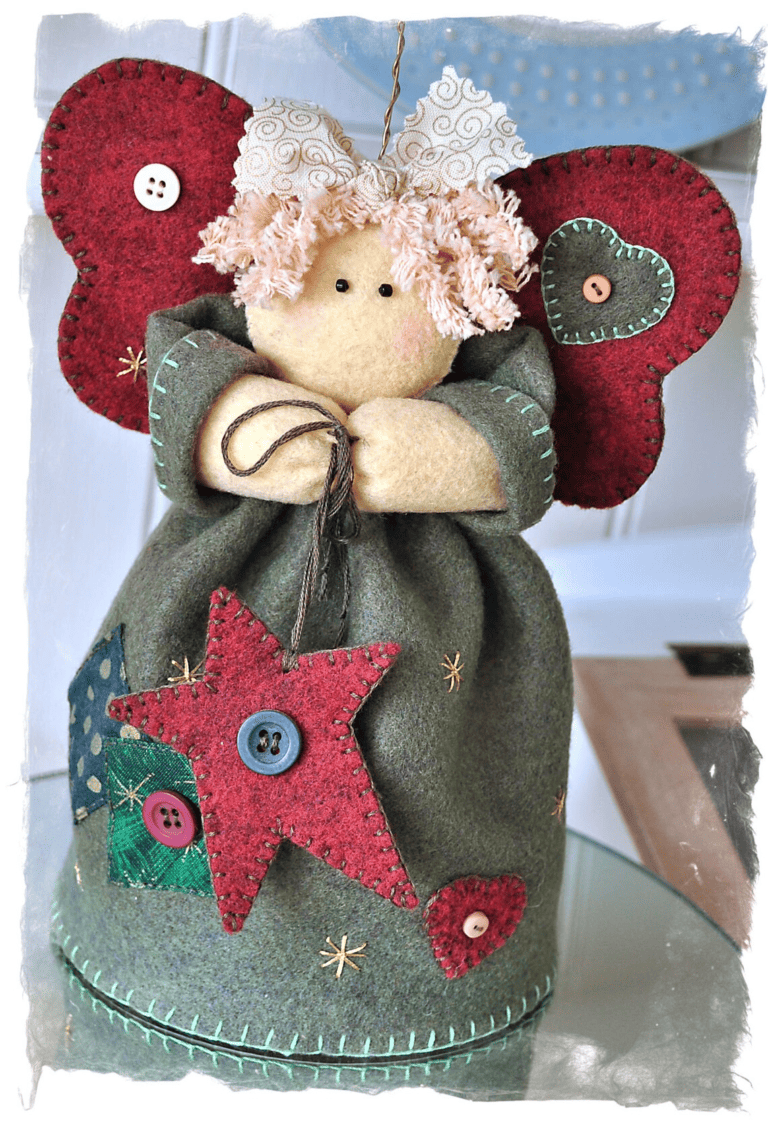 Sweetest Christmas Angel sewing patterns