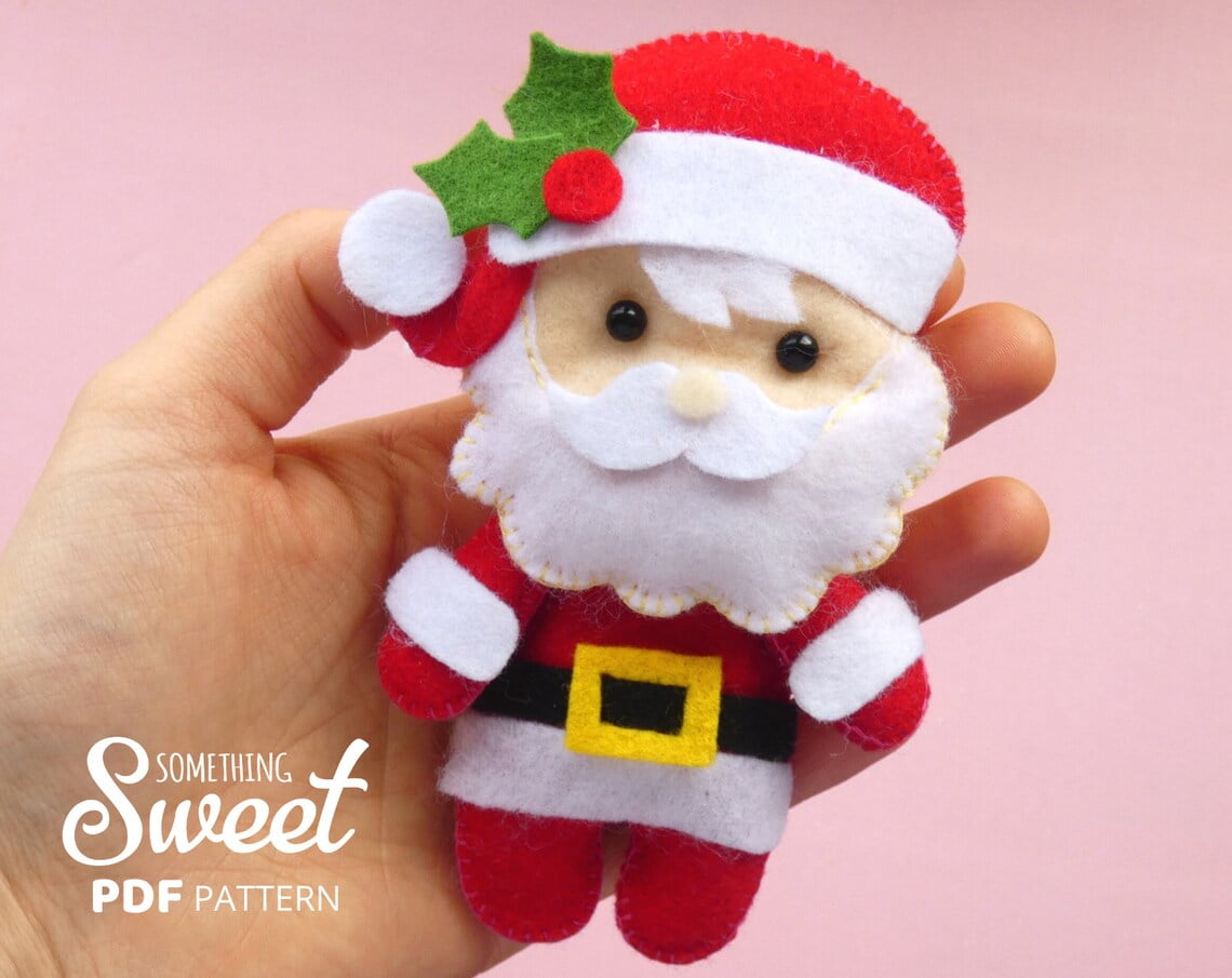 Santa Claus patterns to sew
