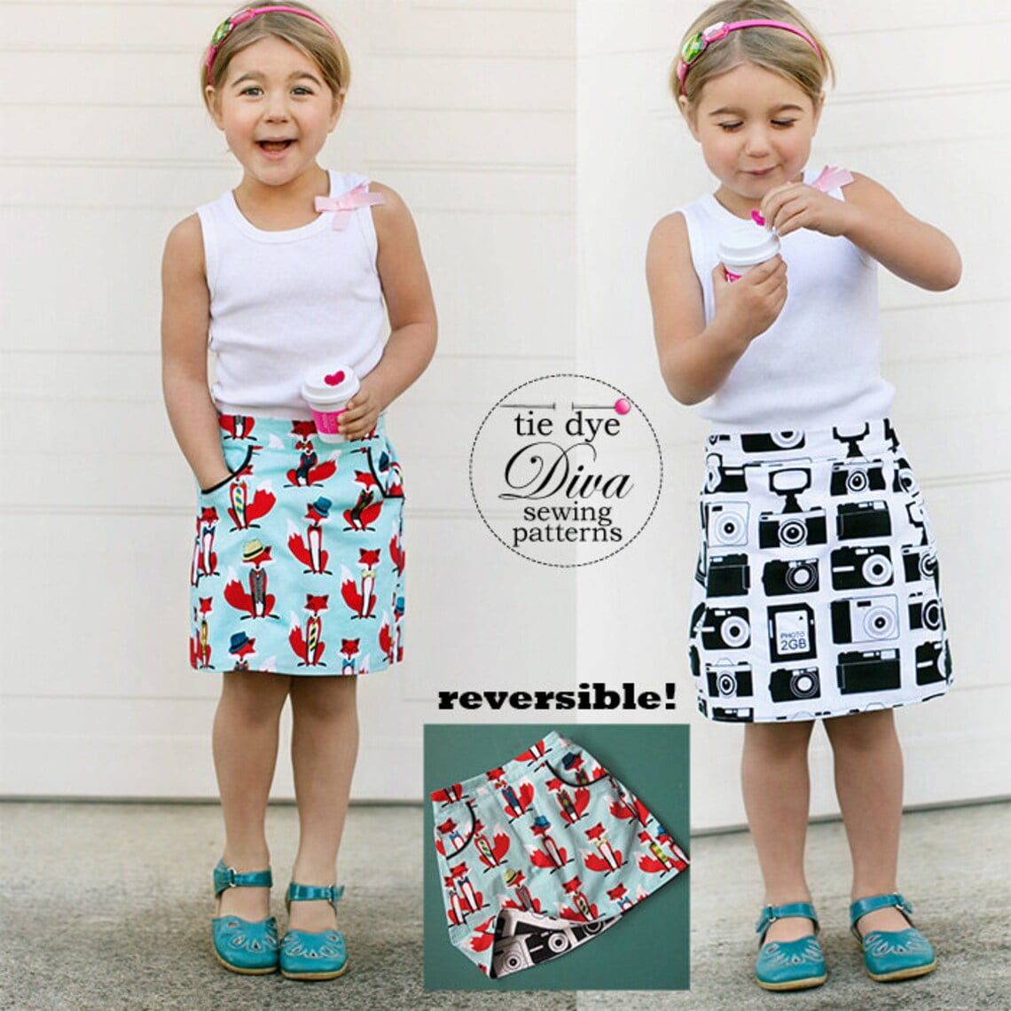 Sew and Twirl: 15 Playful Girls' Skirt Sewing Patterns