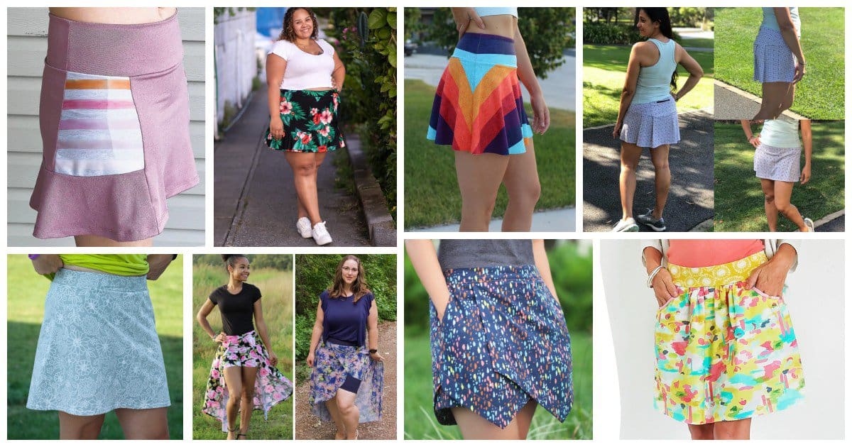 10 Must-Try Women's Skort Sewing Patterns