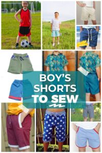 12 Best Boy's Shorts sewing patterns - Sporty, Casual or Tailored