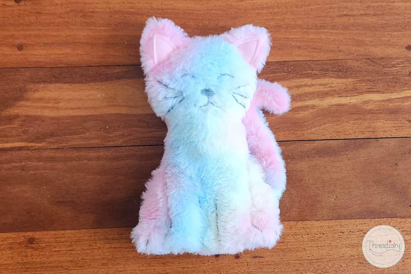 Flat Kitty plush sewing tutorial (with free pattern templates!)