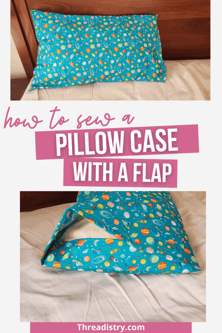 Quick and Easy Pillow Case sewing tutorial