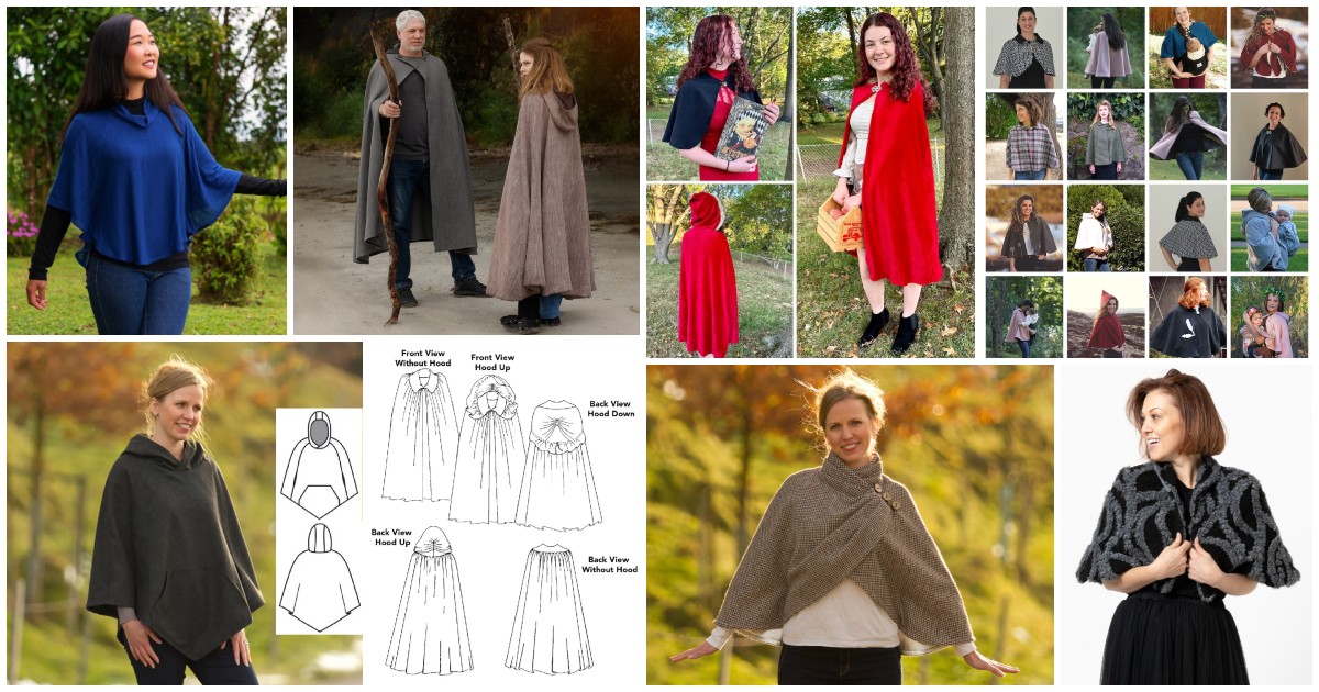 Warm & Whimsical: Best Cape Sewing Patterns for Women